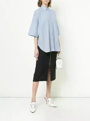 WALK OF SHAME Double Sleeved Striped Shirt