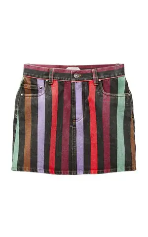 Versace Striped Skirts