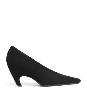 Camilla And Marc Suede Wave Pumps 85