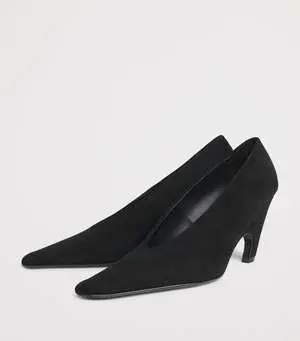 Camilla And Marc Suede Wave Pumps 85