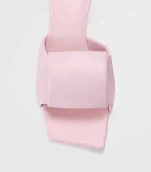 Loewe Leather Origami Mules - Pink