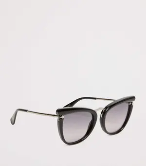 Max Mara Acetate Butterfly Sunglasses