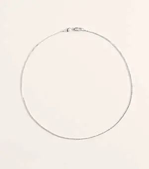 ASTRID & MIYU Sterling Essential Box Chain Necklace