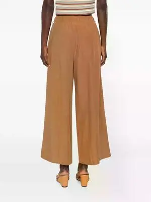 MOUTAKI Palazzo Pants With Elasticated Waistband