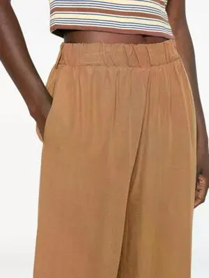 MOUTAKI Palazzo Pants With Elasticated Waistband