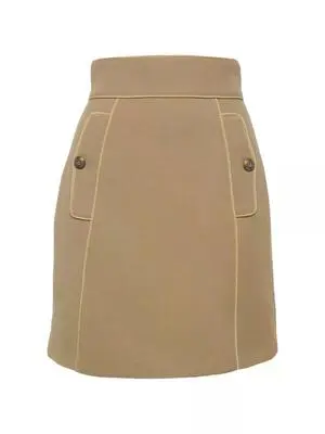 Dolce & Gabbana Flap-pocket Mini Skirt