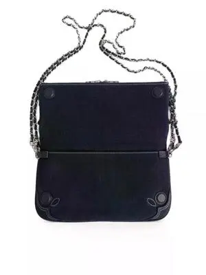 Zadig&Voltaire Rock Denim Clutch