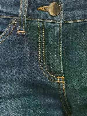 Elisabetta Franchi Distressed Finish Denim Jeans
