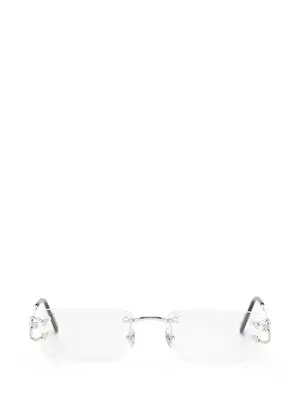 Cartier Decor C Rimless Glasses - Silver