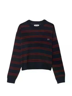 Zadig&Voltaire Swapy Cashmere Jumper - Blue