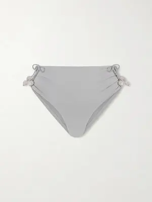 ERES Christie Embellished Stretch-jersey Bikini Briefs