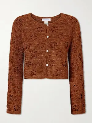 Calle Del Mar Cropped Cardigans For Women