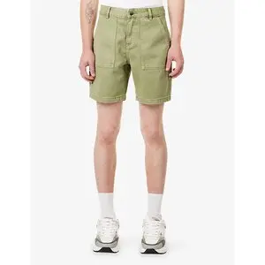 ARNE Carpenter Patch-pocket Denim Shorts