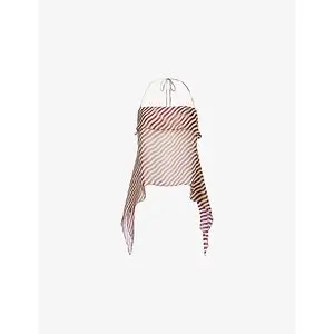 RAT AND BOA Assisi Striped Sheer Top - Multi