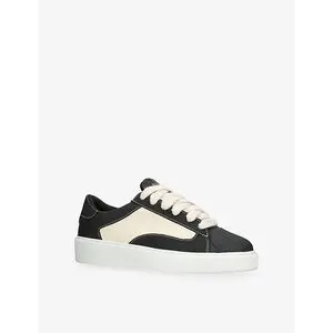 NUMERIS Eclipse Leather Trainers - Black/comb