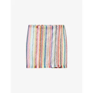 Missoni Zig-zag Knitted Mini Skirt