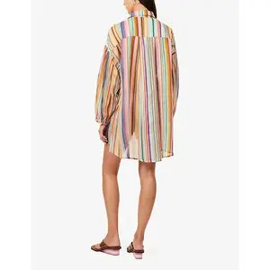 Missoni Collared Zig-zag Cotton And Silk-blend Kaftan