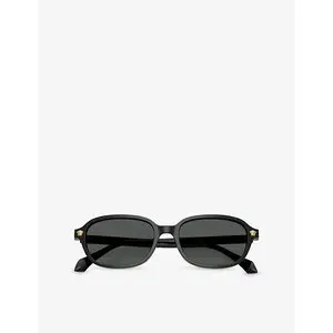 Versace Rectangle-frame Acetate Sunglasses Ve4514d