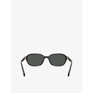 Versace Rectangle-frame Acetate Sunglasses Ve4514d