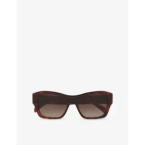Celine Triomphe Butterfly-frame Acetate Sunglasses - Brown
