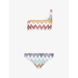 Missoni Missoni Zig-Zag Asymmetric Bikini Set Multi
