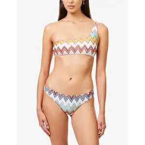Missoni Zig-zag Asymmetric Bikini Set - Multi