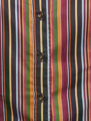 Etro Vertical Stripe Long Sleeve Shirt