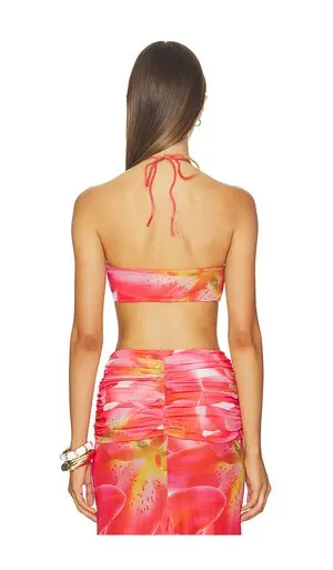Superdown Xandra Halterneck Top