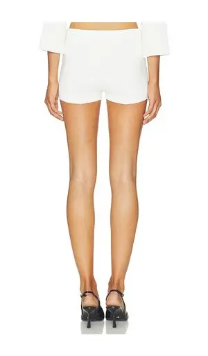 Alice + Olivia Tarina Ribbed Knit Hot Pant