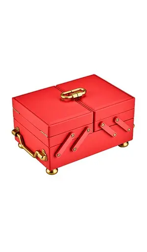 Wolf X Marla Aaron Baby Everything Jewelry Box - Red