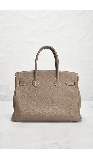 FWRD RENEW Hermes Togo Birkin 30 Handbag - Brown
