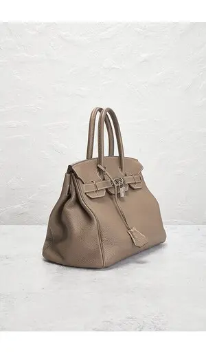 FWRD RENEW Hermes Togo Birkin 30 Handbag - Brown