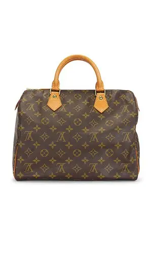 FWRD RENEW Louis Vuitton Monogram Speedy 30 Handbag - Brown