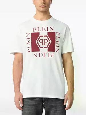 Philipp Plein Jersey T-shirt Plein Pp - Neutrals