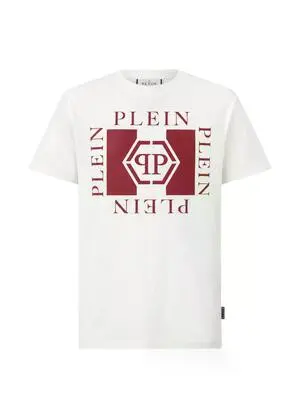 Philipp Plein Jersey T-shirt Plein Pp - Neutrals