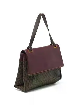 Carolina Herrera Monogram Top Handle Tote Bag