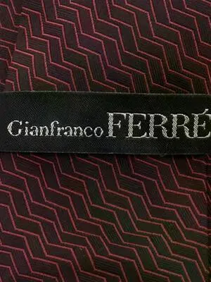 Gianfranco Ferre Pointed-tip Neck Tie - Red