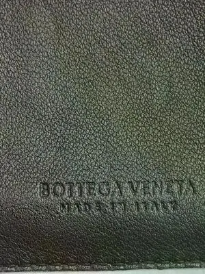 Bottega Veneta Cassette Intrecciato Leather Card Holder