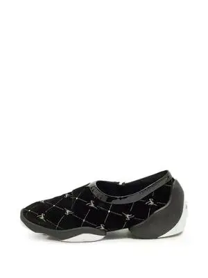 GIUSEPPE ZANOTTI Velvet Quilted Sneakers