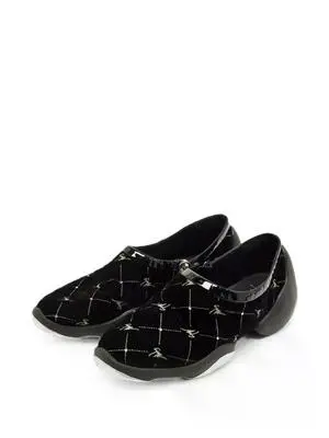 GIUSEPPE ZANOTTI Velvet Quilted Sneakers