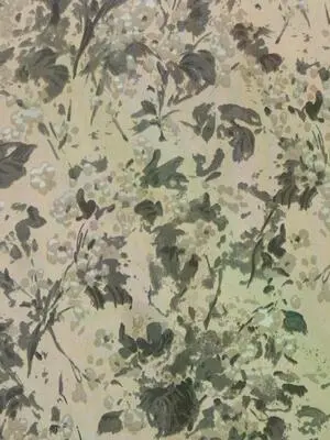 Max Mara Floral Print Midi Skirt