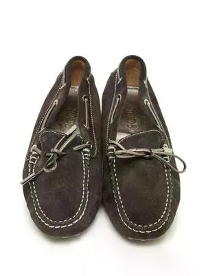 TOD'S Round-toe Suede Loafers