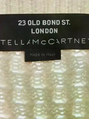 Stella McCartney Cable Knit Crew Neck Sweater