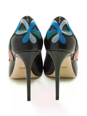 Gucci Ophelia Embellished Pointed Toe Stiletto Pumps