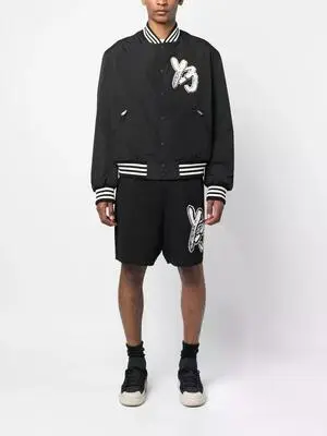 Y3 Logo Patch Bomber Jacket