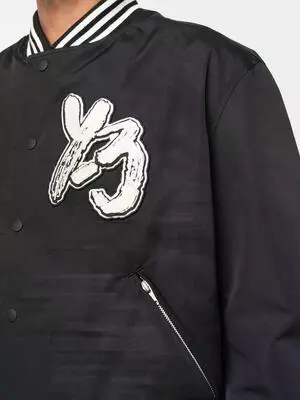 Y3 Logo Patch Bomber Jacket