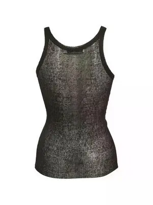 Dior Rib-knit Tank Top
