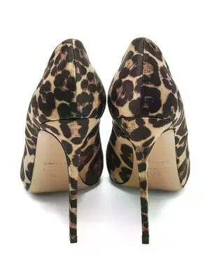 LE SILLA Eva Leopard-print Pumps - Brown