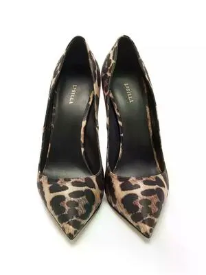 LE SILLA Eva Leopard-print Pumps - Brown