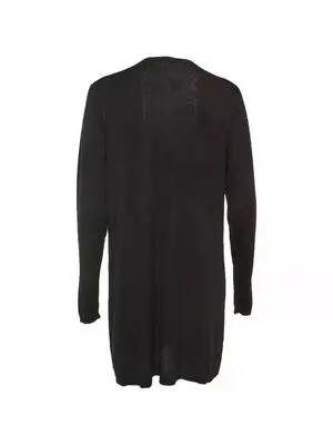 Max Mara Long Wool Cardigan - Black
